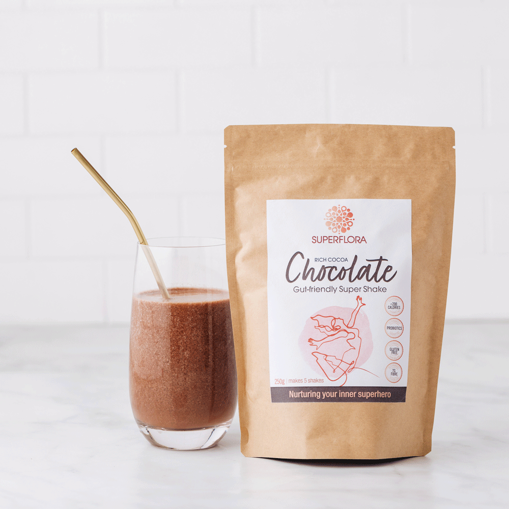 Noisy Guts Superflora Shake Pack - Chocolate (250g) Food Online ...